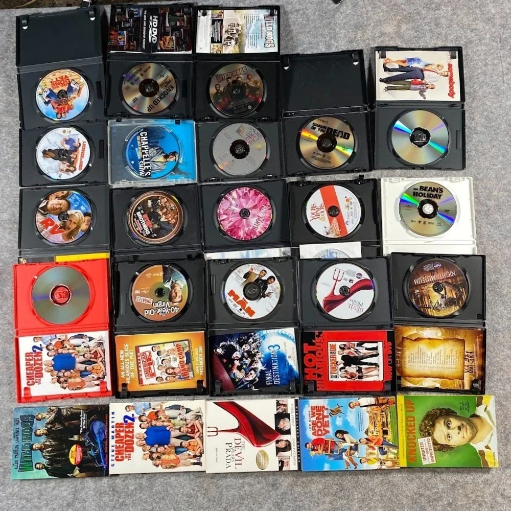 Media | 18 Comedy Movies Dvd Lot Chapelle Jackass Virgin Wild Hogs ...